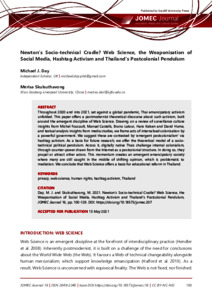 Greenwich Academic Literature Archive - Newton’s socio-technical cradle ...